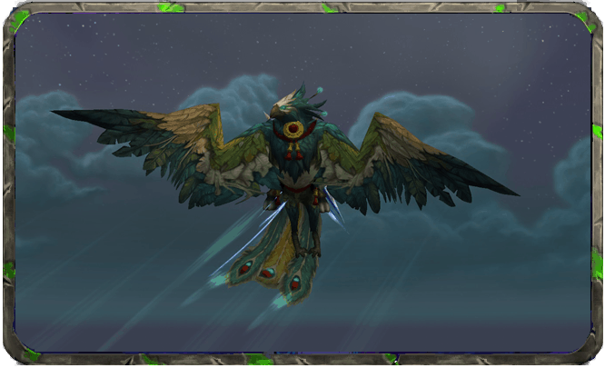 Reins of the Emerald Pandaren Phoenix Mount - Bestwowaccounts
