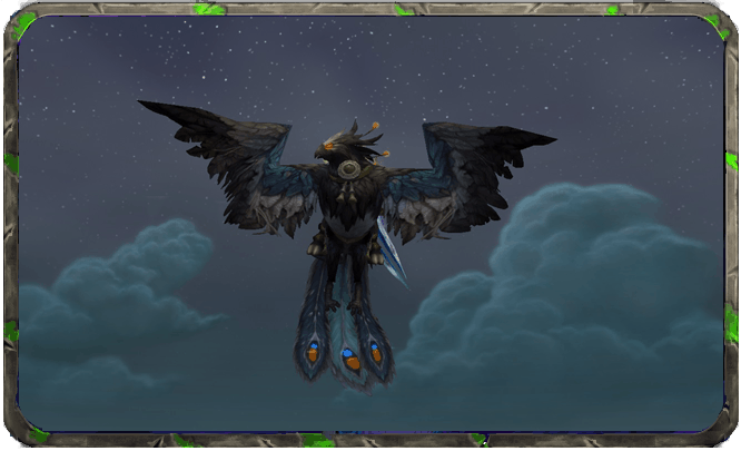 Reins of the Violet Pandaren Phoenix Mount - Bestwowaccounts